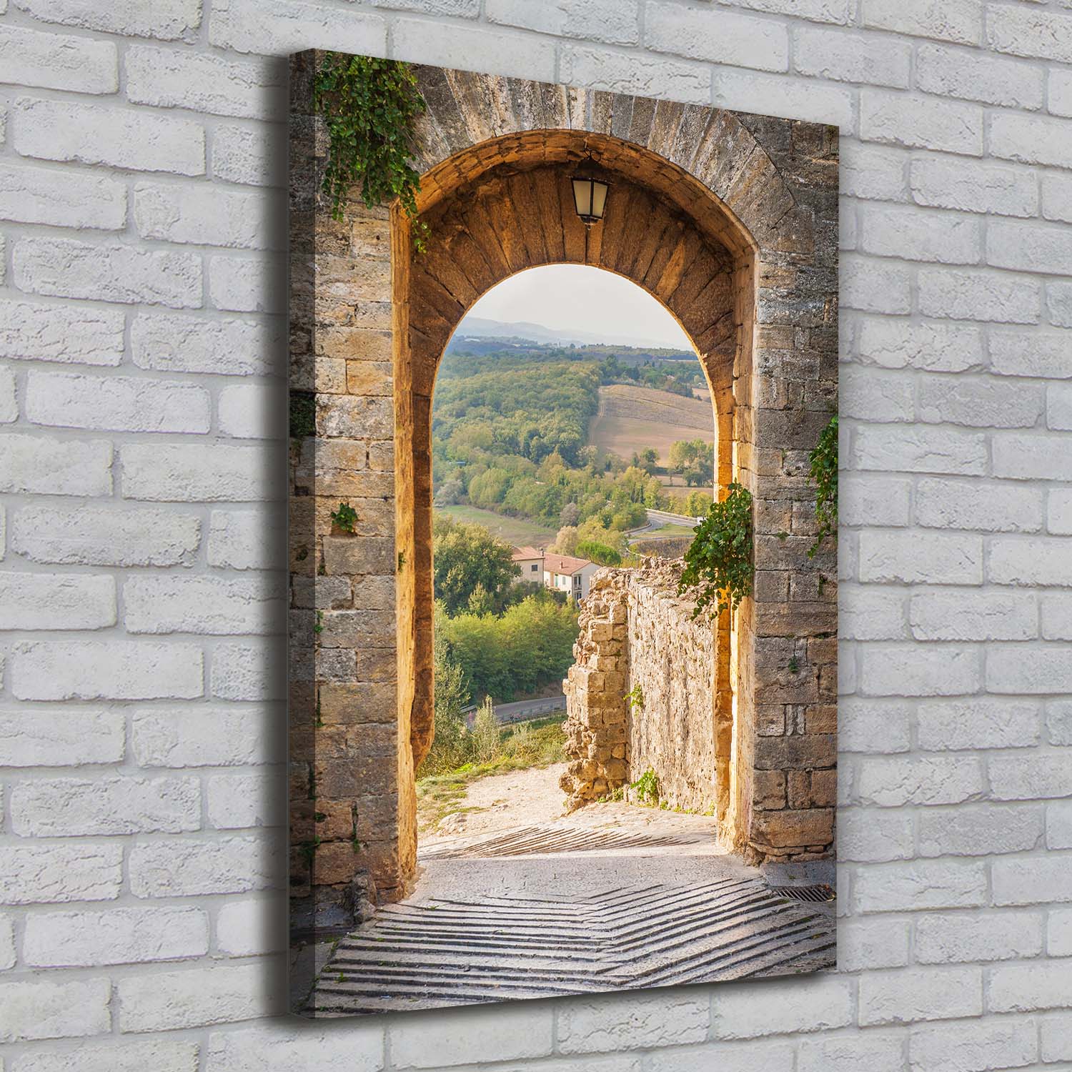 Leinwand-Bild Kunstdruck Hochformat 70x100 Bilder Toskana Italien | eBay